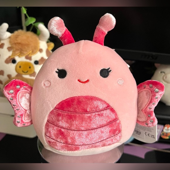 Squishmallows | Toys | Mogo The Pink Butterfly 5 Squishmallow | Poshmark
